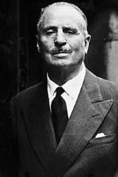 Leon Degrelle biography. Belgian politician